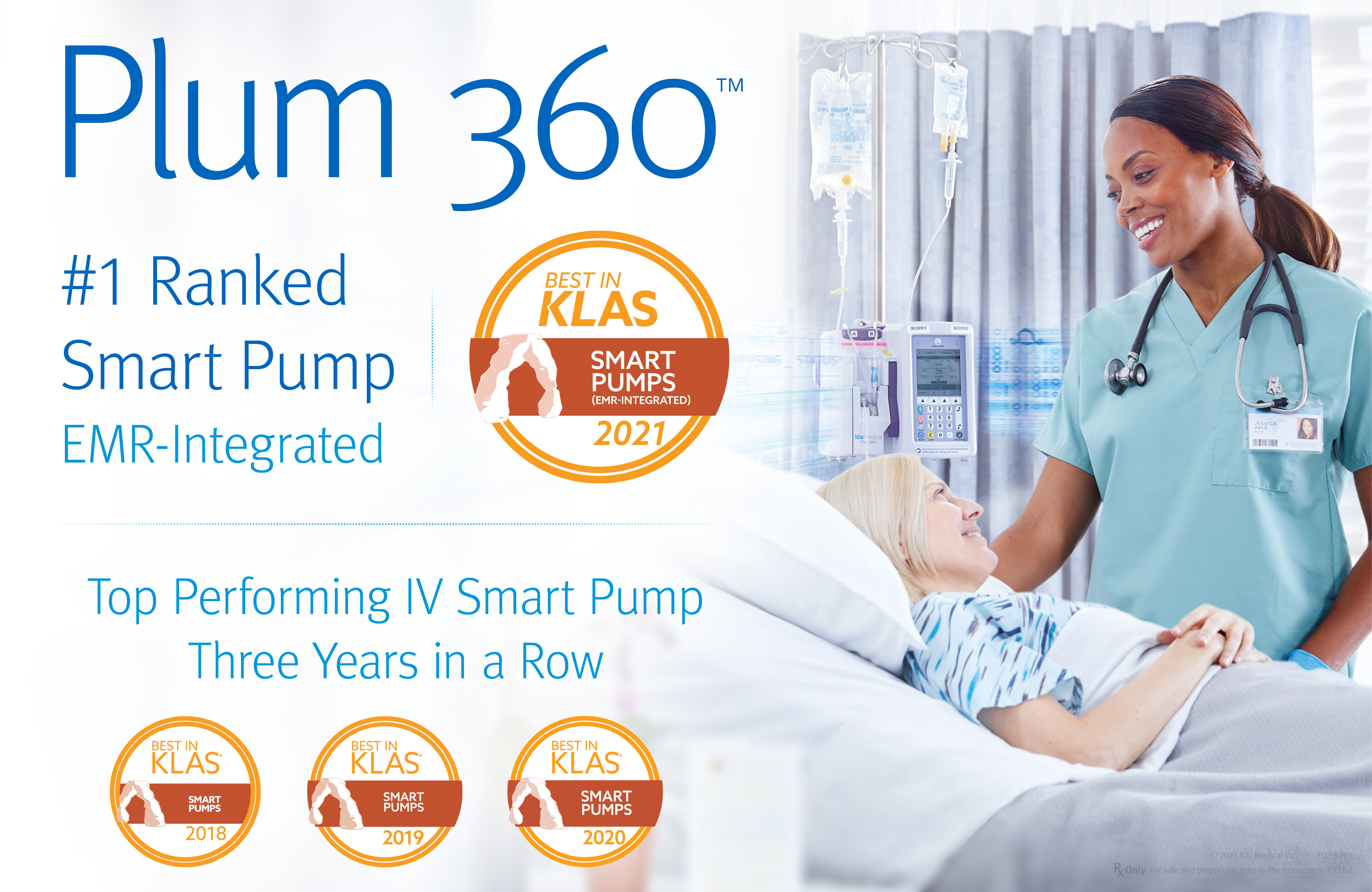 ICU Medical’s Plum 360™ Infusion System Receives First-Ever Best in ...