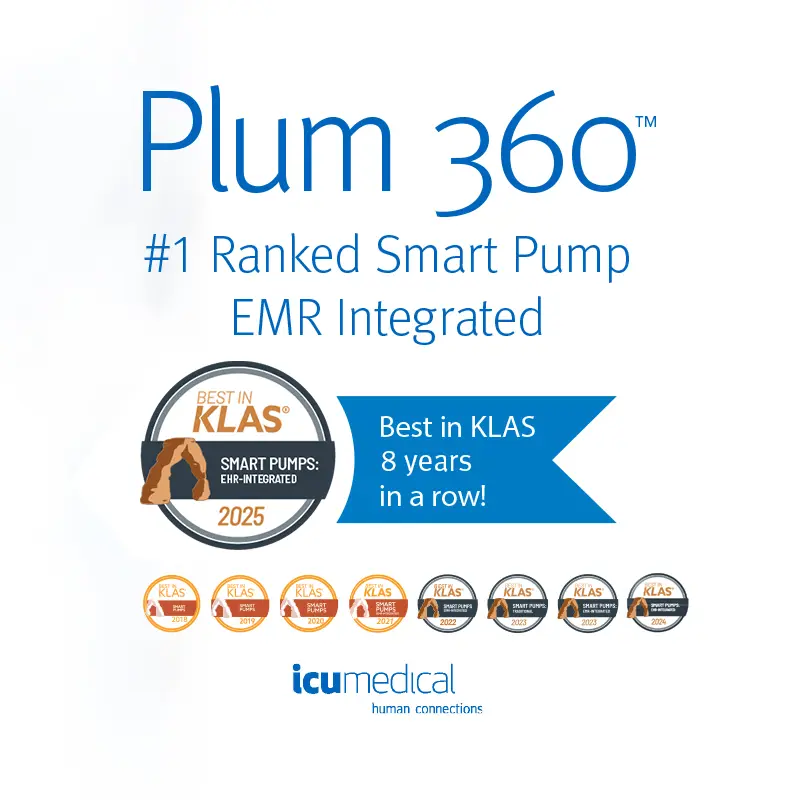 ICU Medical’s Plum 360™ Infusion System Wins Prestigious Best in KLAS ...