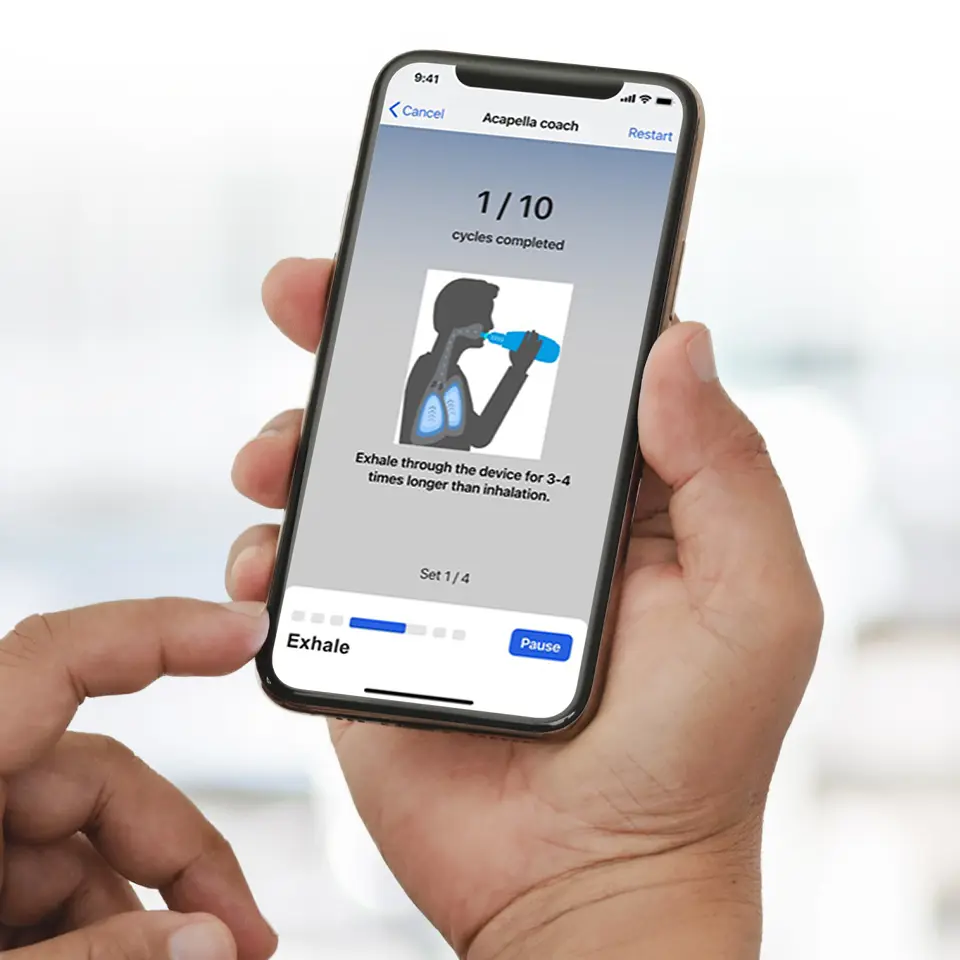 ICU Medical and VisionHealth Launch MyAcapella™ Digital OPEP Coach to ...